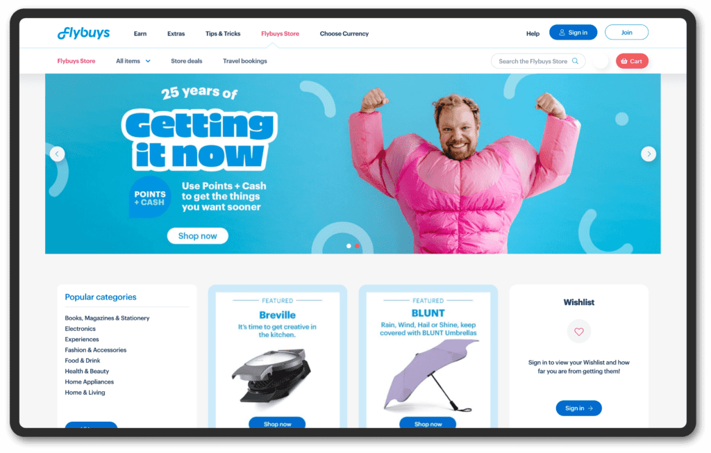 Flybuys - Tin Soldier - Ecommerce Experts