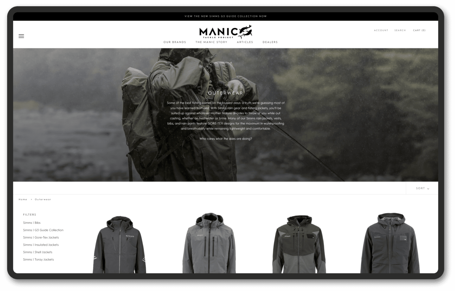 Manic Tackle Project - Tin Soldier - Ecommerce Experts