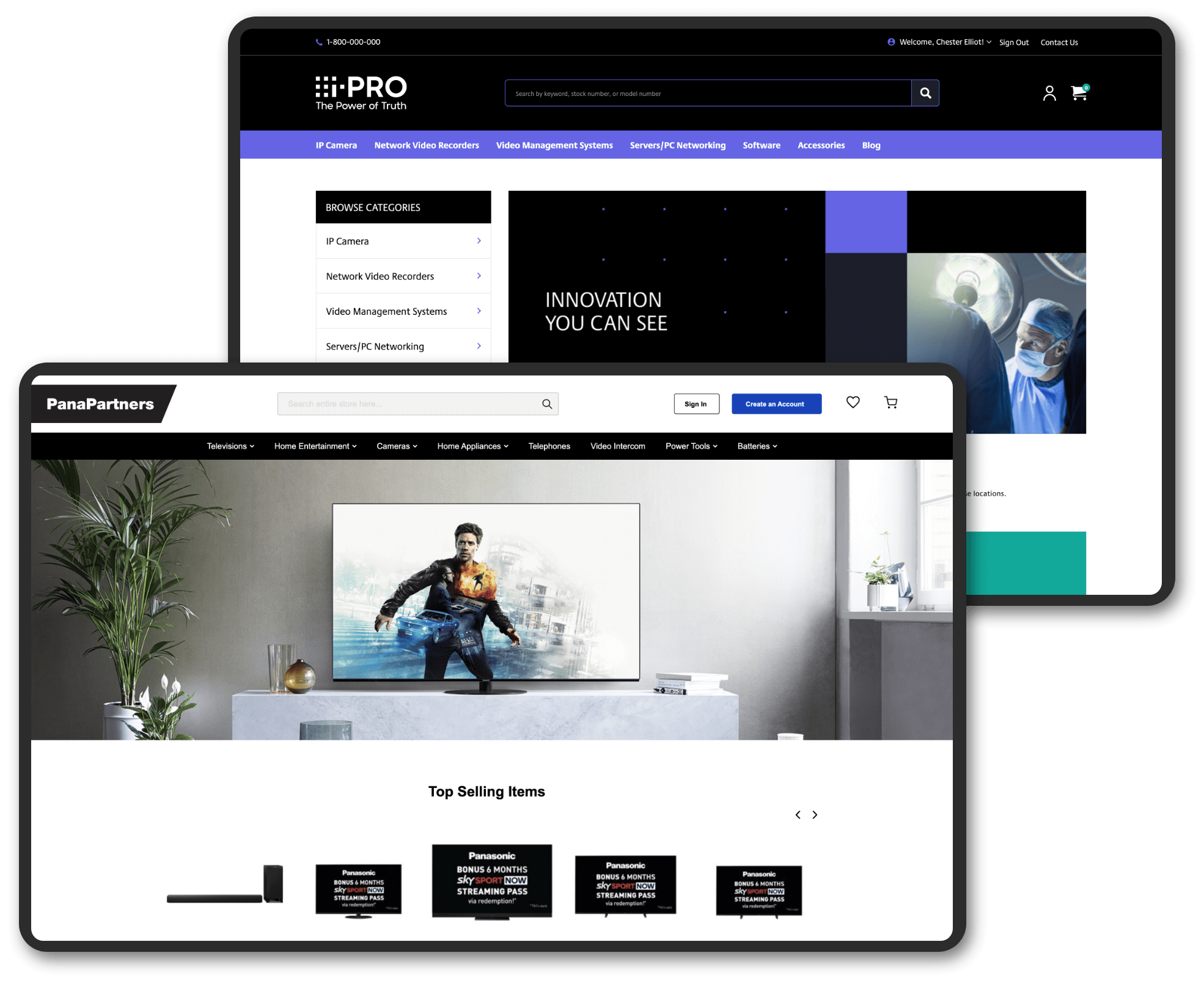 Panasonic Ecommerce - Tin Soldier Digital Agency